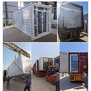 Container House 2 Bedroom Folding Room Luxury 20 Ft Mobile House Foldable Prefabricated Container Home