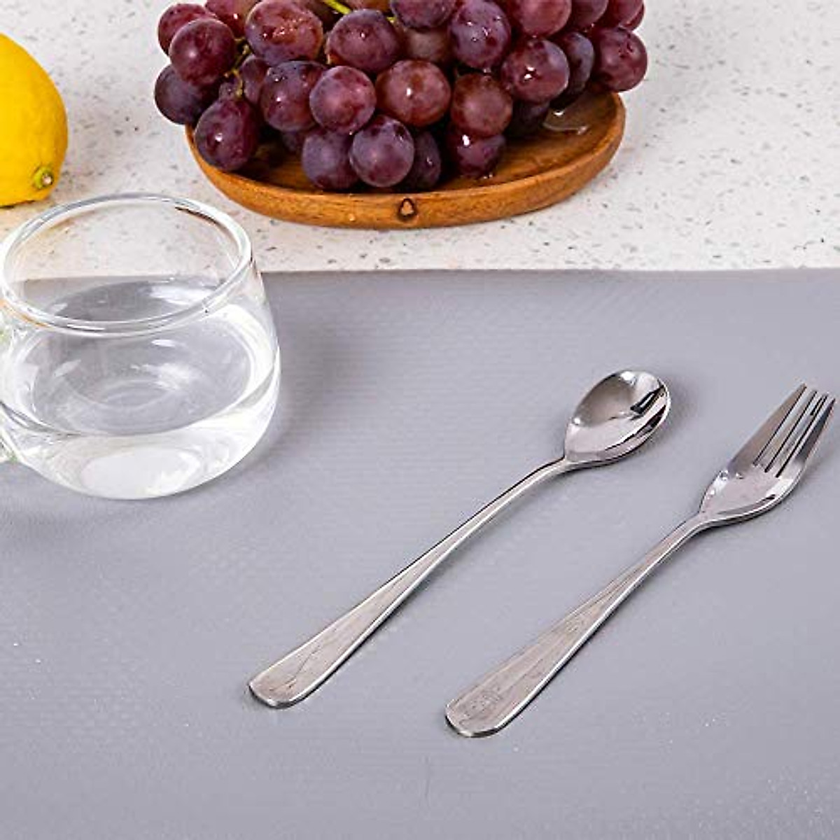 Bloss Shelf Liner Drawer Liner Cabinet Liner for Drawers, Shelves, Kitchen Cabinets, Kitchens and Desks, Grey 17.7"×59"