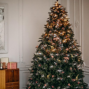 20 Pack Clear Christmas Ornaments, 2.36"/60mm Clear Plastic Fillable Ornaments Ball DIY Christmas Ornaments for Christmas Tree, Holiday, Wedding, Party, Home Décor Party(60MM/2.36")