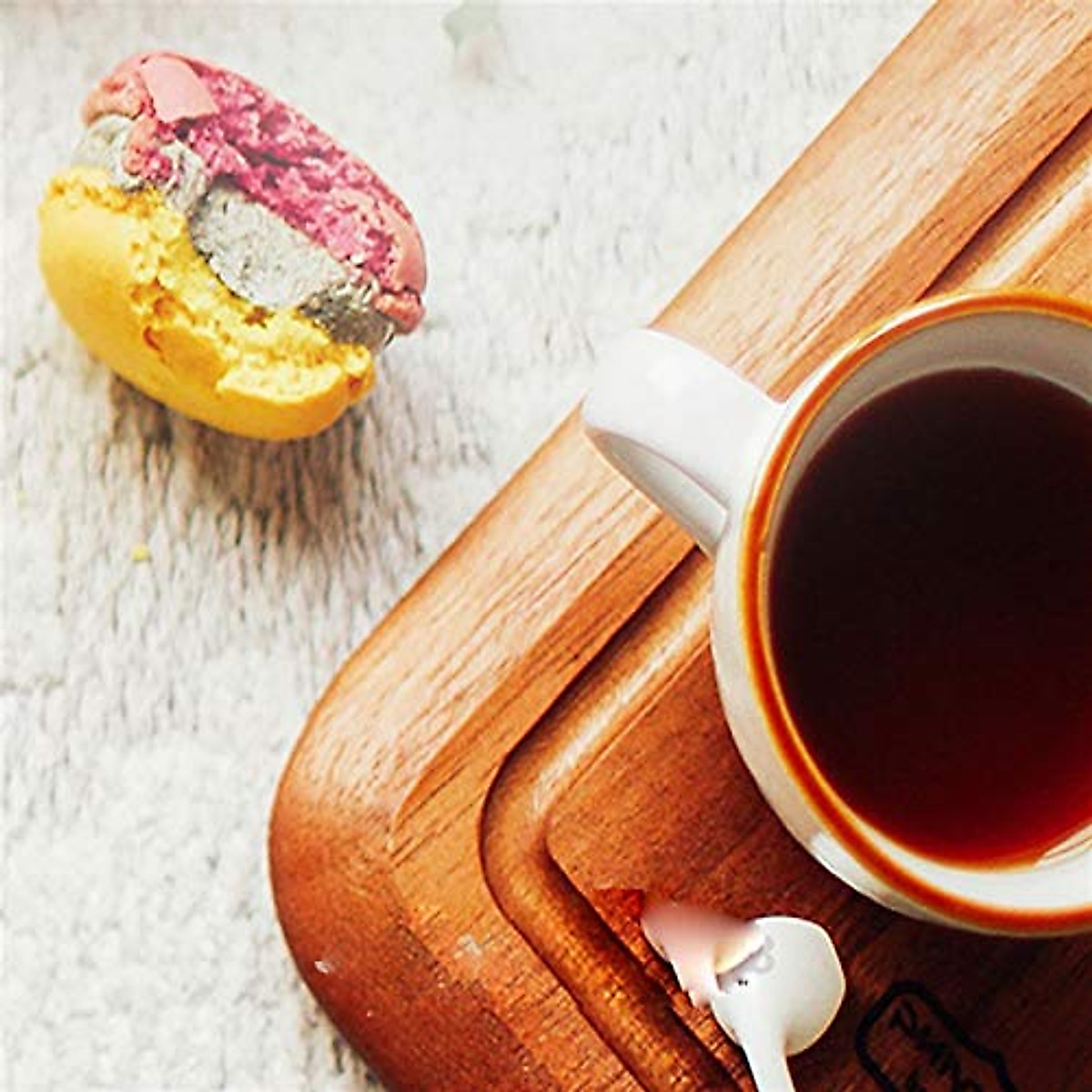 GULRUH Wood Cutting Boards for Kitchen, Tailand Acacia Wood Solid Wood Pizza Steak Toasted Breadboard Fruit Vegetable Meat Cutting Board Non-Slip Thicken Chopping Block (Size : Medium)