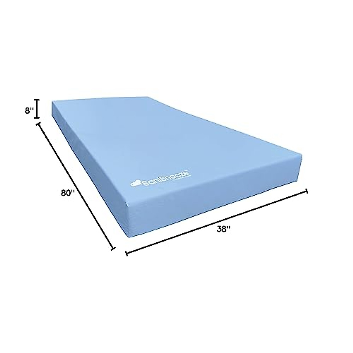 SaniSnooze Sky Waterproof Incotinence Mattress (Twin XL - 38" x 80"x 8")