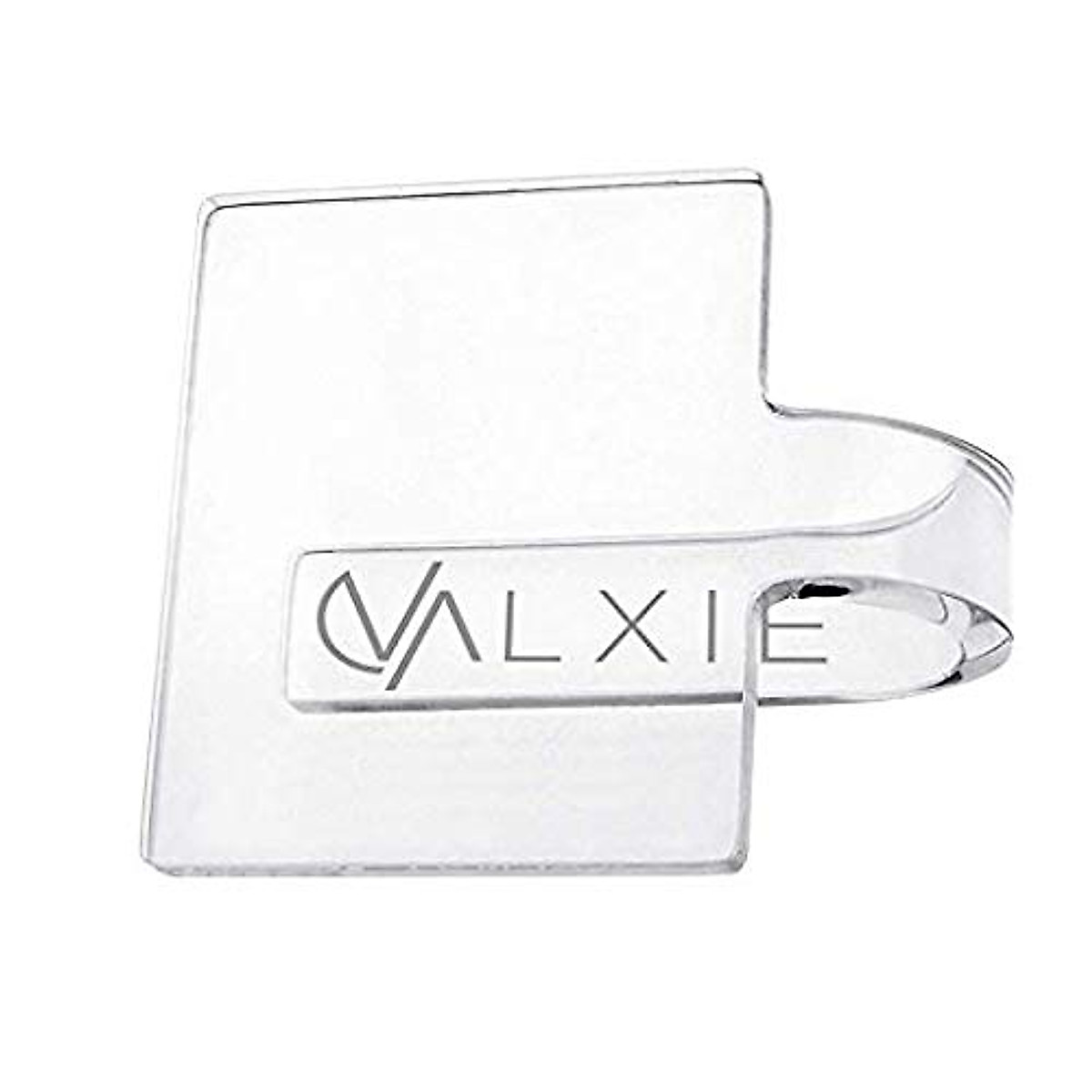 Makeup Hand Held Palette (Clear)Valxie Makeup Hand Held Palette - Clear Mixing, Blending, Applicator Tool for Professional Artists and Personal Use-100% Skin Safe Acrylic Plastic-Lightweight, Reusable