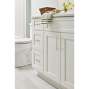 Amerock | Cabinet Pull | Champagne Bronze | 3 inch (76 mm) Center to Center | Bar Pulls | 1 Pack | Drawer Pull | Drawer Handle | Cabinet Hardware