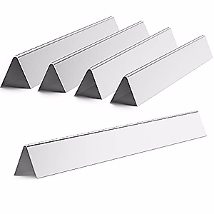 onlyfire BBQ Stainless Steel Gas Grill Replacement Flavorizer Bars Heat Plate for Weber Genesis and Spirit Grills Models Set of 5, 21 1/2 X1 3/4 Inches