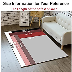 Video Game Area Rugs Gamepad Controller Printed Area Rugs Modern Teens Gamer Theme Floor Mat Home Non-Slip Carpet Doormats for Leisure/Living/Bedroom/Playing Room Home Decor