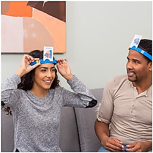 Spin Master Games Hedbanz, Quick Question Picture Guessing Family Game for Game Night Headbands Board Game, for Adults and Kids Ages 7 and up (Edition May Vary)