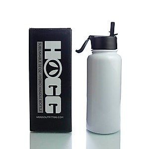 Hogg 32oz Sublimatable Hydro Handle Bottle Case (25 Pack) DIY, Customizable, Add Logo, Vinyl, Alcohol Ink, or Glitter & Epoxy To Any Cup. Bulk/Wholesale Sublimation Tumblers
