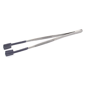 DDP SPECIALTY TWEEZER PVC COATED FORCEPS FLAT TIPS SAFE RUBBER NON MARRING HOLDING (E 1) 'MASHER
