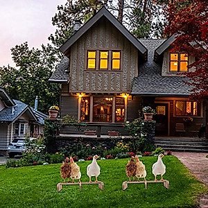 POPETPOP Chicken Perch Wooden Roosting Bar Chick Stand Trainning Perch Toy Coop Ladder Bird Toy for Coop and Brooder Large Bird