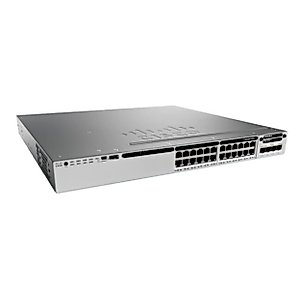 Cisco WS-C3850-24P-E Catalyst 3850 24 Port PoE Networking Device