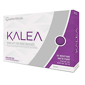 TaylorMade Women's Kalea Golf Balls, Purple, One Dozen (2019)