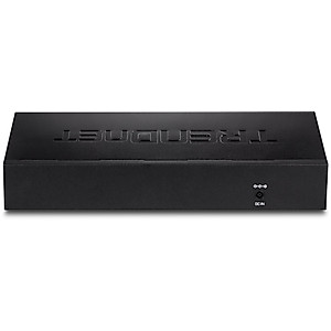 TRENDnet 10-Port Gigabit Web Smart PoE+ Switch, 8 x Gigabit PoE+ Ports, 2 x SFP Slots, Vlan, QoS, IPv6 Support, 20Gbps Switching Capacity, 75W PoE Power Budget, Lifetime Protection, Black, TPE-082WS