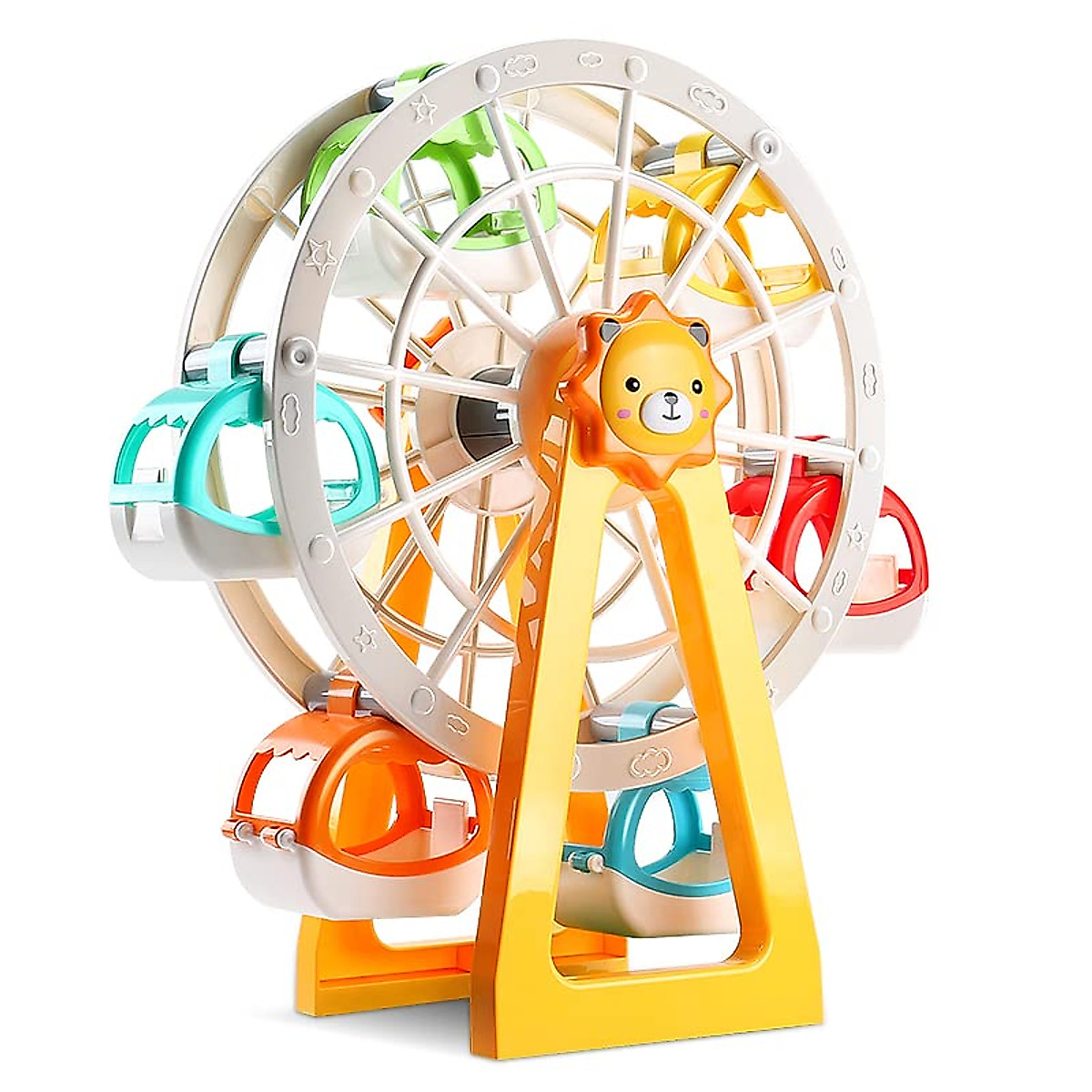 Huge Ferris Wheel Compatible to Duplo Large Building Blocks