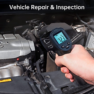 ERICKHILL EMF Meter RT-100 and Infrared Thermometer Rook400 and Meat Thermometer