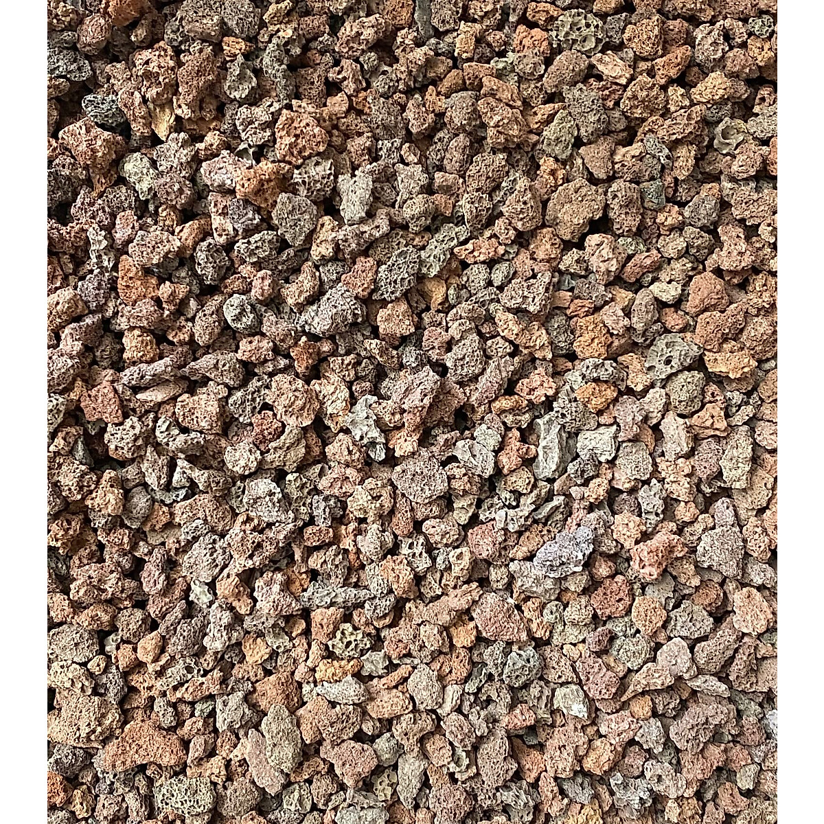 2 Gal. 3/8" Horticultural Red Lava for Cactus & Succulent, Bonsai Tree Soil Mix and Top Dressing - Medium Grain