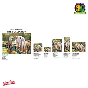 3D LiveLife Magnet - Nature's Home from Deluxebase. Lenticular 3D Bird Fridge Magnet. Magnetic Decor for Kids and Adults with Artwork Licensed from Renowned Artist, David Penfound