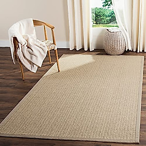 SAFAVIEH Natural Fiber Collection 10' x 14' Beige NF475B Premium Sisal Area Rug
