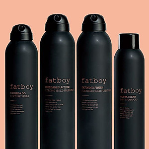 Fatboy Hair Ultra Clean Dry Shampoo, Oil Absorbing and Refreshing, Dry Hair, 1 Oz.