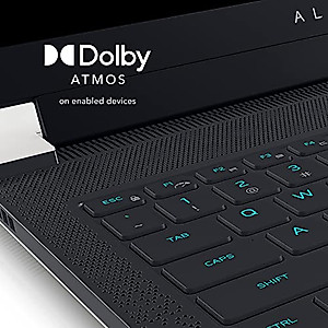 Alienware m15 R7 Gaming Laptop - 15.6-inch QHD 240Hz 2ms Display, Intel Core i7-12700H, 16GB RAM, 512GB SSD, NVIDIA GeForce RTX 3070 Ti 8GB GDDR6, HDMI, USB-C, Wi-Fi 6, Windows 11 Home - Black