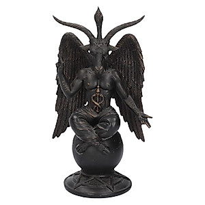 Nemesis Now Baphomet Occult Figurine, 25cm, Hand-Painted, Gothic Mystical Ornament, Giftable Merchandise and Collectible Decor