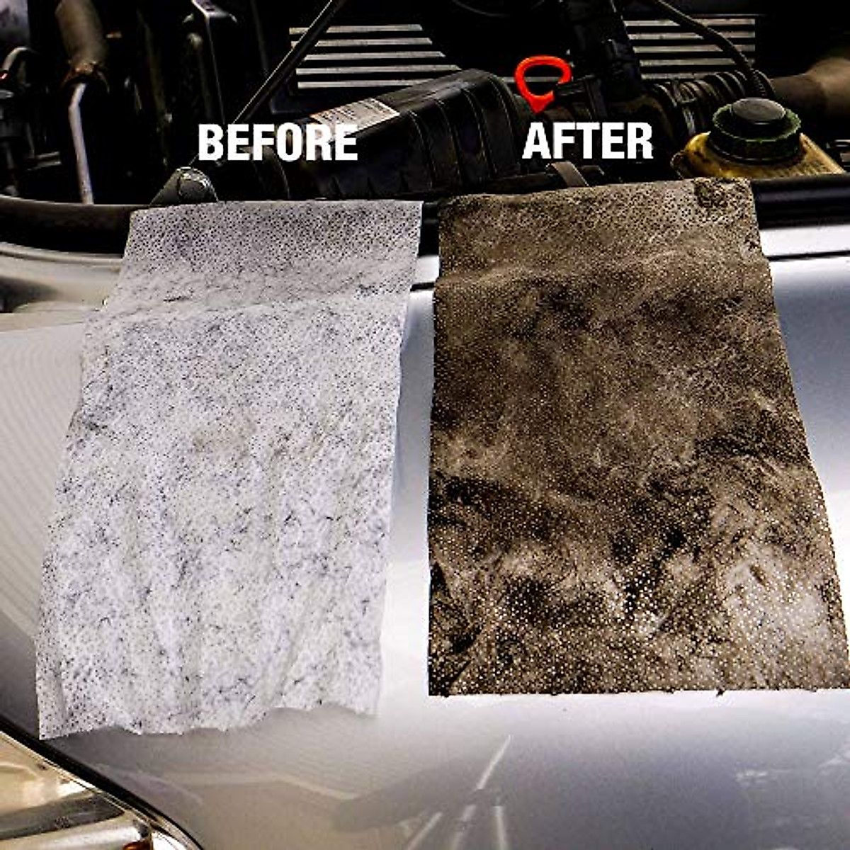 MiracleWipes for Automotive, All Purpose Cleaning Wipes for Hands, Auto Interior, Exterior, Detailing, Removes Grease, Lubricants, Sticky Adhesives, Grime, Dirt, Car Cleaning Supplies - 90 Count