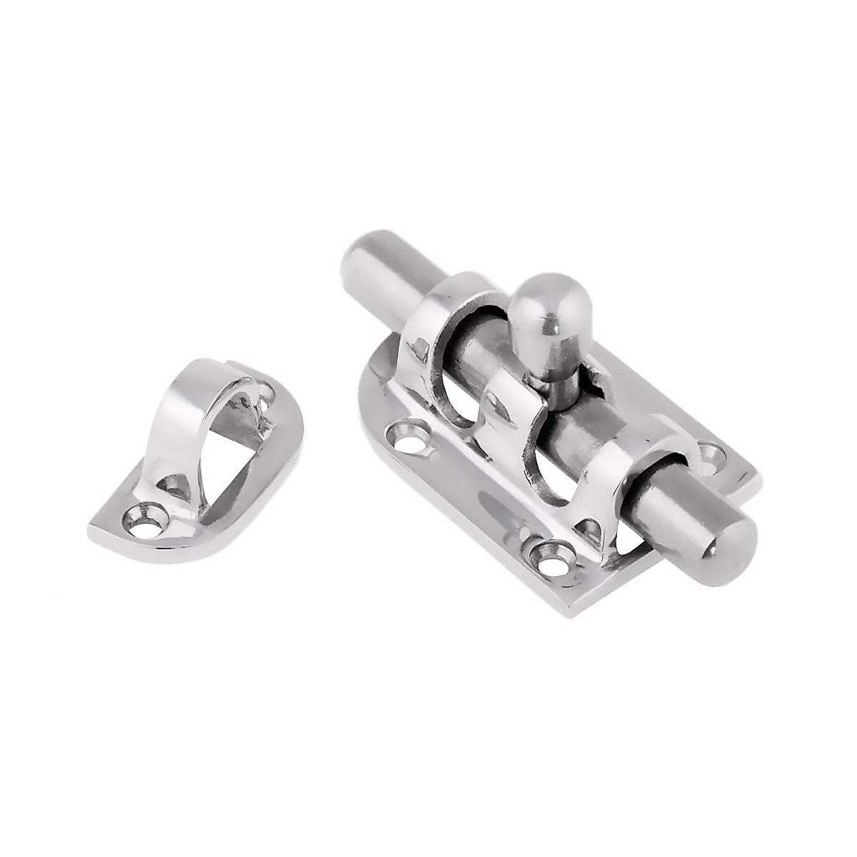 Dovewill Pack of 2 Boat/Marine Barrel Slide Bolt Door Cabin Latch Heavy Duty 316 Stainless Steel