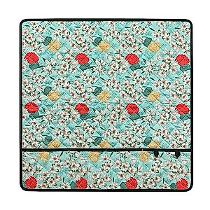 Sewing Machine Pad for Table with Pocket Water-Resistant Sewing Machine Pad Organizer Pad Organizer for Sewing Machine Needlework Storage Bag