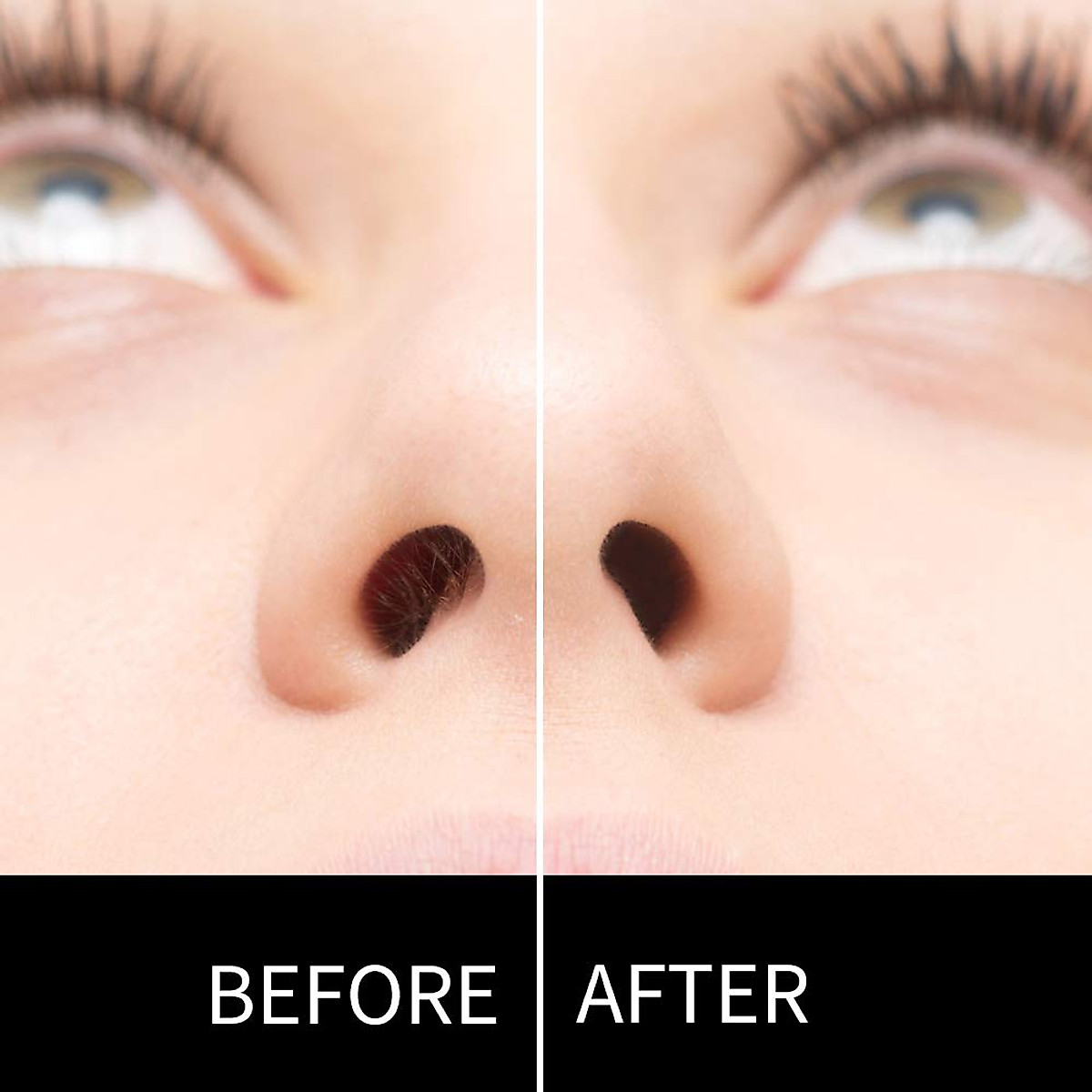 BlueZOO 30PCS 2-IN-1 Nose Wax Applicator Spatulas for Nasal Cleaning, Eyebrows, Facial Hair Removal - Mustache Waxing Sticks for Women and Men