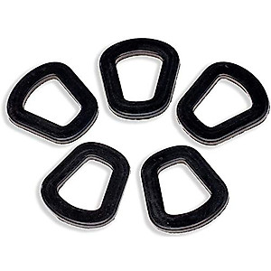Mission Automotive Jerry Can Gaskets (Pack of 5) - Replacement Gaskets for 20L NATO Jerry Can Spout