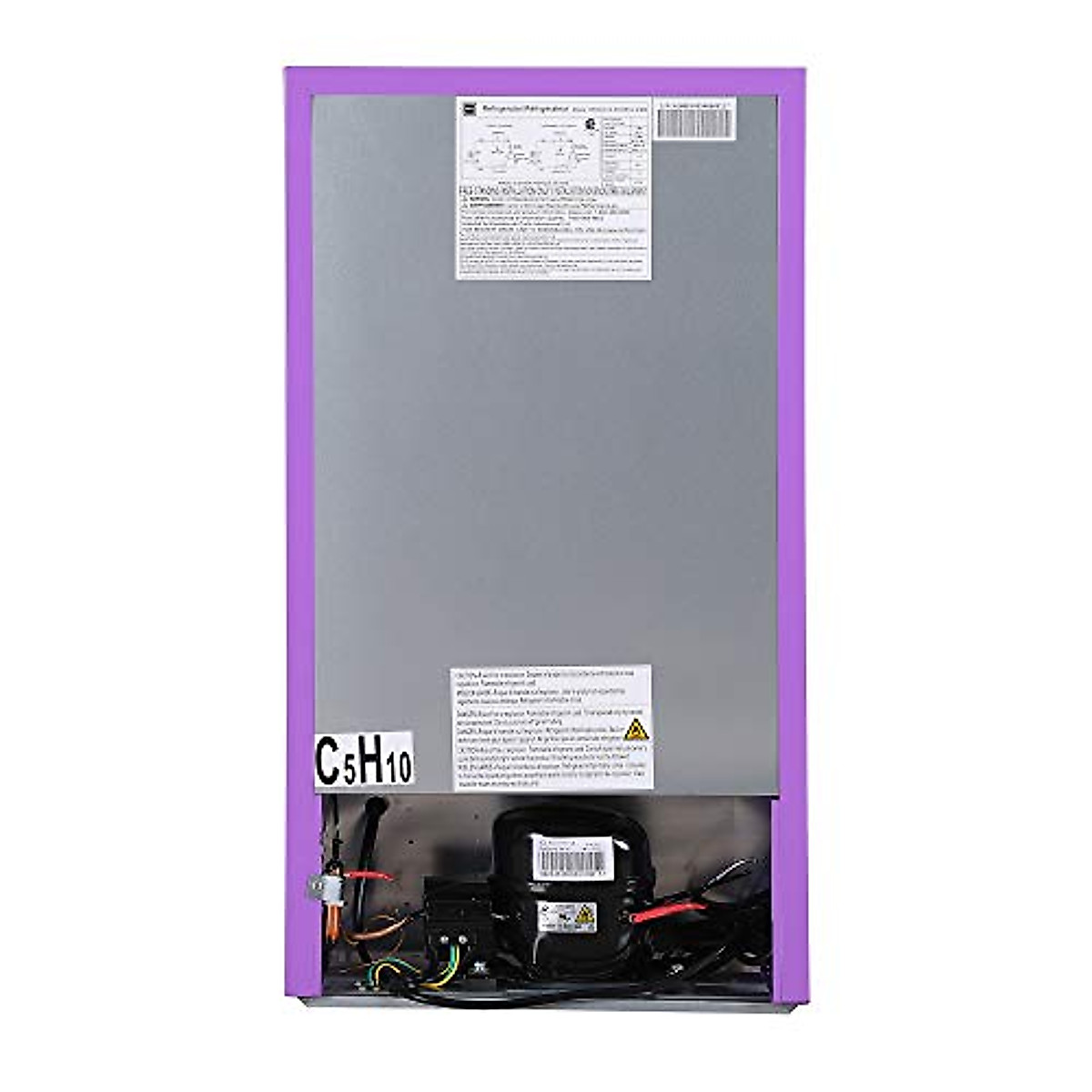 RCA RFR321-PURPLE 3.2 Cu Ft Compact Fridge, Mini Refrigerator, Purple