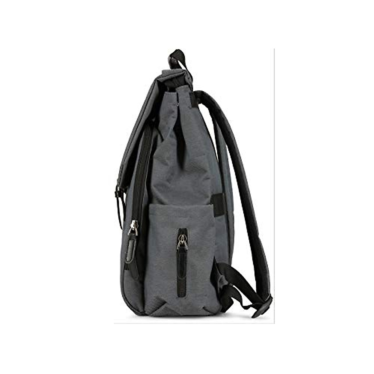 GOODGEAR Baby Diaper Backpack, Large Travel Bag for Mom or Dad with Stroller Straps and Changing Pad - Waterproof Large Capacity Overnight Back Pack with Big Pockets and Compartments, Grey