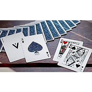 VISA Playing Cards Poker Size Deck USPCC Custom Limited Edition (Blue)
