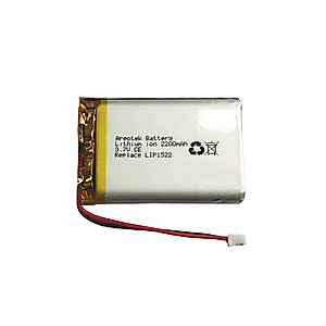 Areotek 2200mAh LIP1522 Replacement Battery for Playstation 4 PS4 Dualshock 4 Wireless Controller CUH-ZCT1E and CUH-ZCT1U (2015 Version and Older Models)