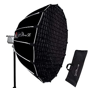 Aputure Light Dome SE 33.5inch Softbox Bowens Mount with Honeycomb Grid for Aputure Light Storm LS 600d Pro, 300d II, 300x, 120d II or Amaran 100 and 200 COB Series Lights