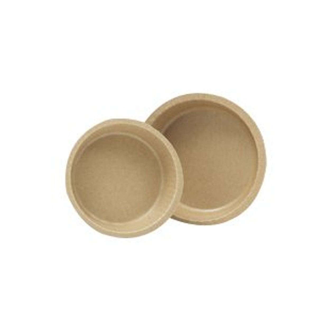 Solut 91088 Kraft Paper Smooth Wall Round Baking Cup with Flange, 5.34" Diameter x 1.19" Depth, Natural, 10-Ounce Capacity (Case of 500)