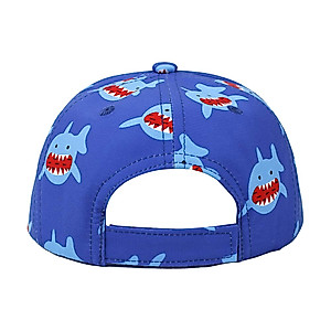 upeilxd Kids Baseball Cap Toddlers Hat with Adjustable Strap for Boys Girls Ages 2-8 (Pattern 1, 2-4 Years)