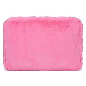 iscream Mood Meter Fur & Fleece 11" x 7" Pillow with Embroidered Accents