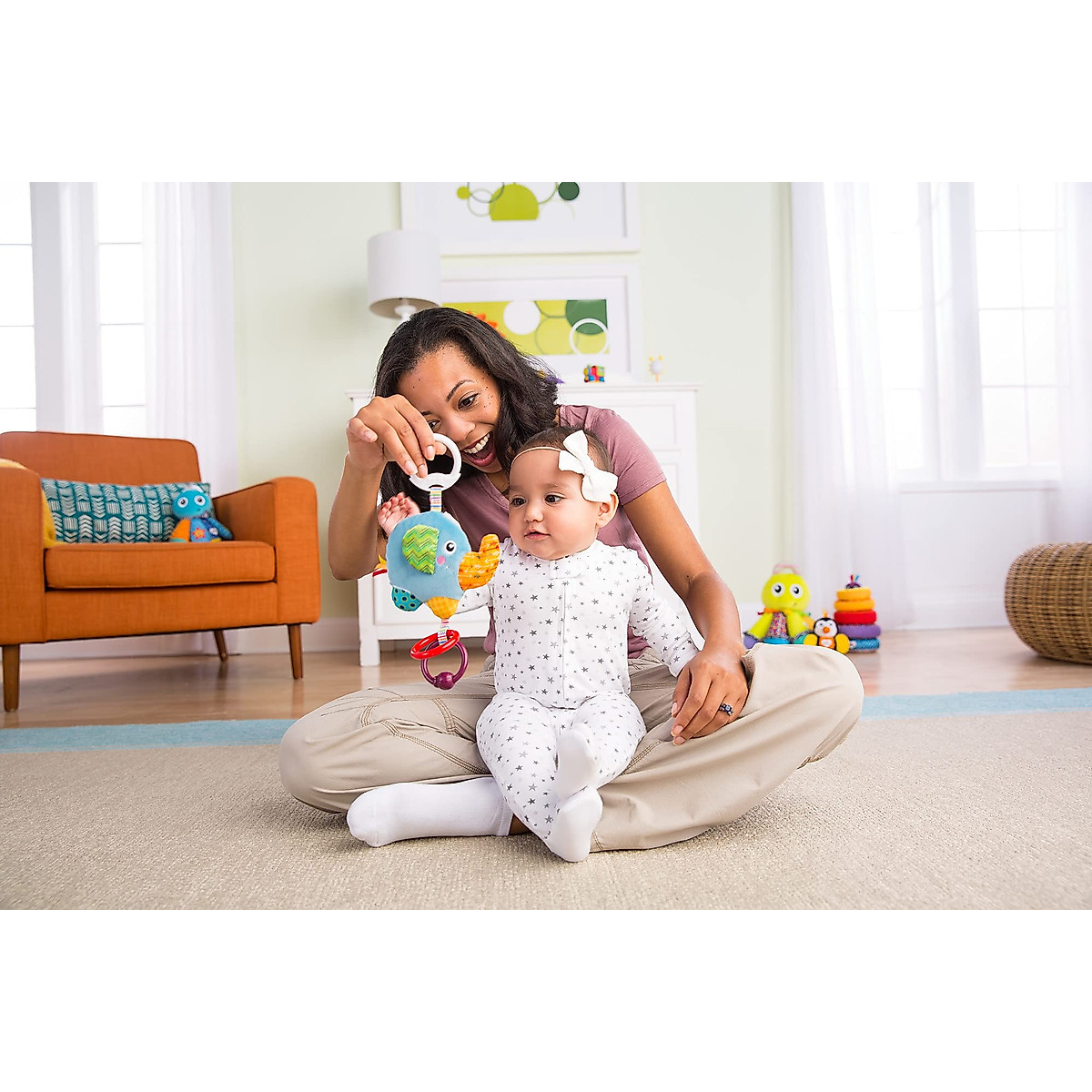 LAMAZE Eloy The Elephant™ – On-The-Go Baby Toy