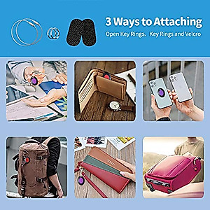 Basic Key Finder with 2 Receivers & 1 Remote, Simjar Wireless Remote Control RF Key Finder Locator Tracker for Keys Wallet Phone Luggage