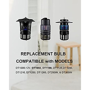 Dichroma 7W 41050 Replacement Bulbs Compatible with Dynatrap DT1050 DT1100 DT1210 DT1250 DT1260 1/2 Acre Insect and Mosquito Trap Light (2 Pack)