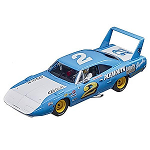 Carrera 27658 Plymouth Superbird No.2 1:32 Scale Analog Slot Car Racing Vehicle Evolution Slot Car Race Tracks