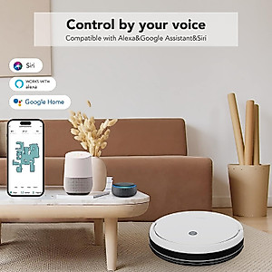 Zigma Robot Vacuum and Mop Combo, 6000 Pa Robot Vacuum Cleaner (H13-A)