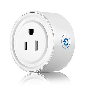 YIFAN 20A Smart Plug, WiFi Bluetooth Smart Outlets Compatible with Alexa and Google Assistant, Mini Remote Control Plugs with Timer Function, No Hub Required, FCC/ROHS Listed Socket