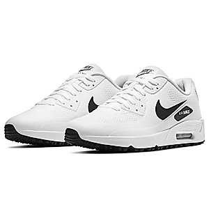 Nike Mens Air Max 90 Golf CU9978 101 Black/White - Size 13