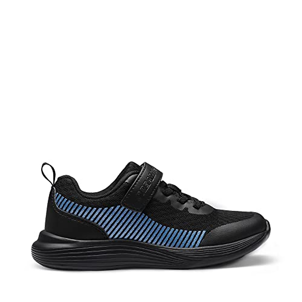 DREAM PAIRS Kids Shoes Boys Girls Tennis Running Sports Athletic Sneaker Black/Blue Size 2 Little Kid SDRS2210K