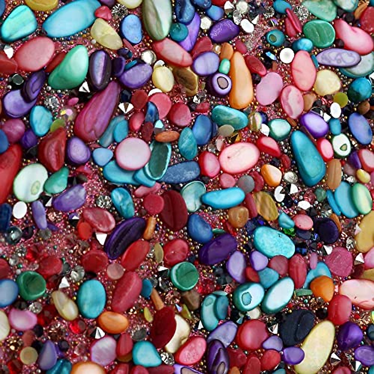 PU Leather Rhinestone Purse For Women, Evening Handbags Clutch Purses For Women Wedding and Party (Multi-colored)