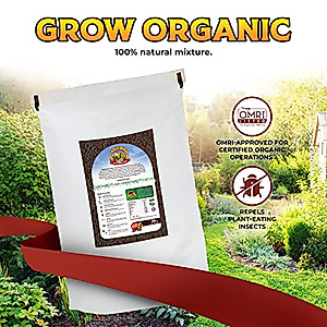 100% Pure Worm Castings Rich in Micro Nutrients - Odor Free Organic Plant Fertilizer for Indoor/Outdoor Use - Helps Reduce Soil Compaction, Improve Soil Aeration, Increase Water Retention, and More