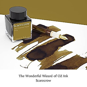 Scarecrow - The Wonderful Wizard of Oz Literature Ink Set_Bottled Ink Fountain Pen Dip Pen Writing Instrument Calligraphy Drawing