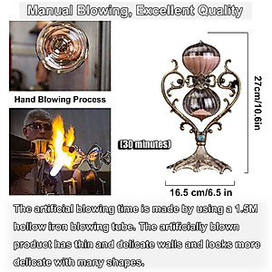 Hourglass Timer, 30 Minute Sand Timer, Glass Hourglass, Hour Glasses Decorative, Sand Clock, Sand Hourglass, Large Brass Hour Glass Sandglass for Gifts, Wedding, Home, Desk, Office Decor