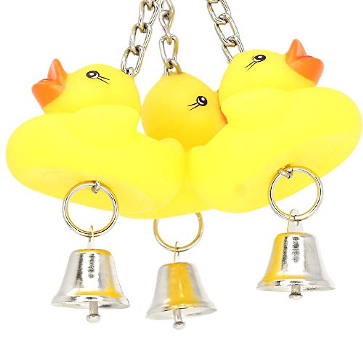 Bonka Bird Toys 922 Ducky Ringer Bird Toy Parrot cage Toys Cages Cockatiel Conure Toys Parakeet